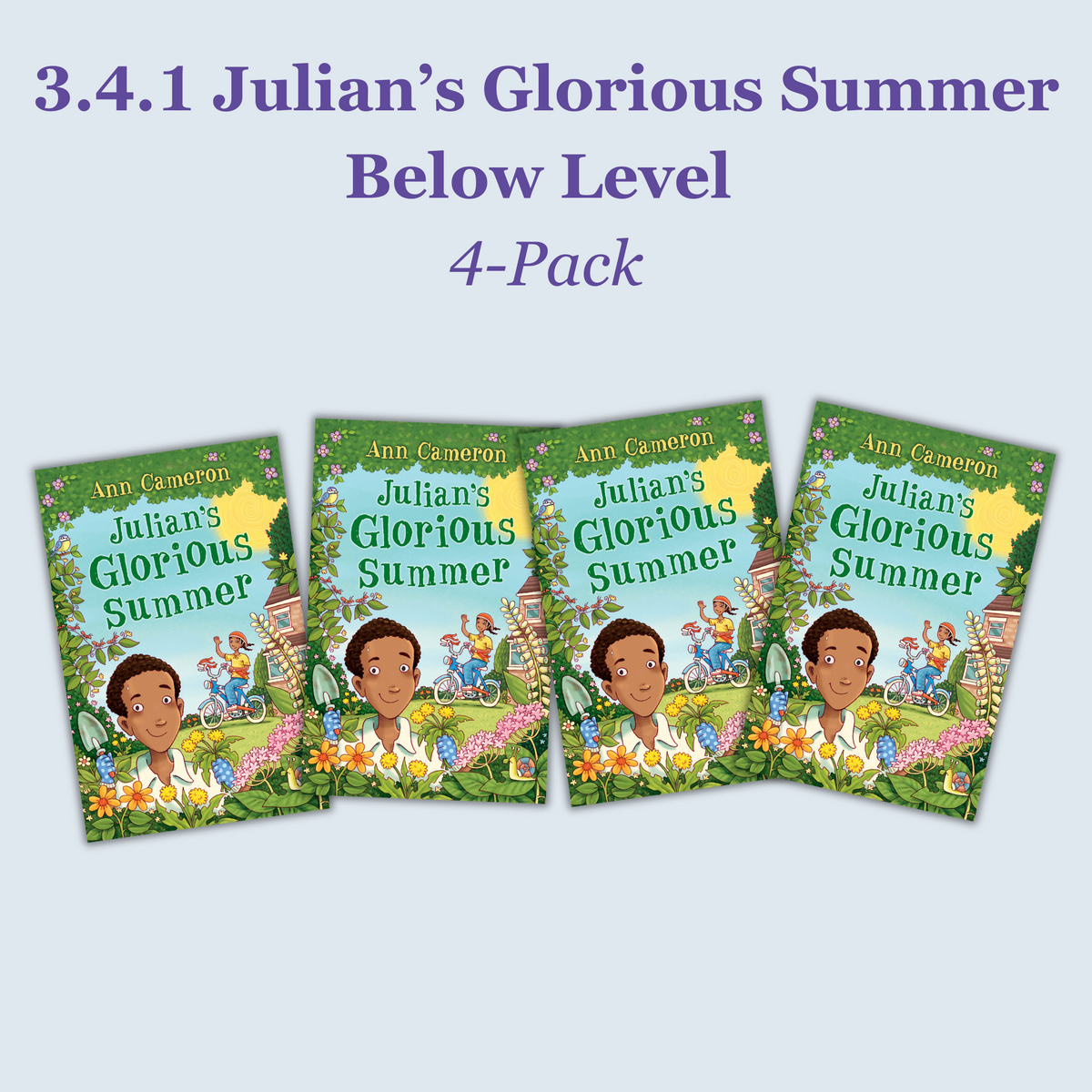 3.4.1 Julian's Glorious Summer 4-Pack – Read Side by Side