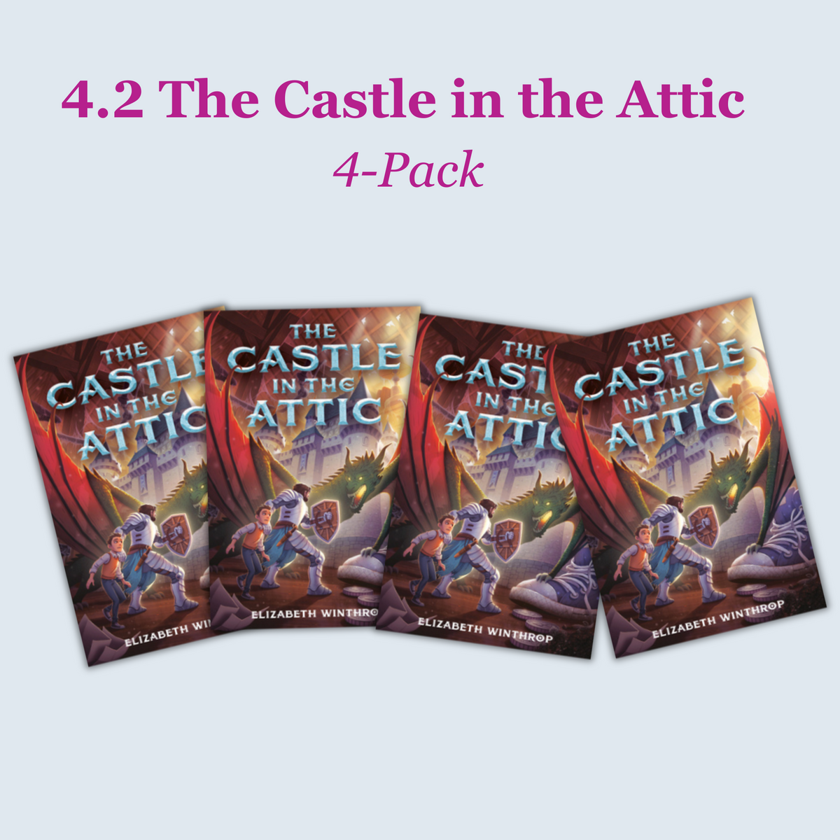 4.2 The Castle in the Attic 4-Pack – Read Side by Side