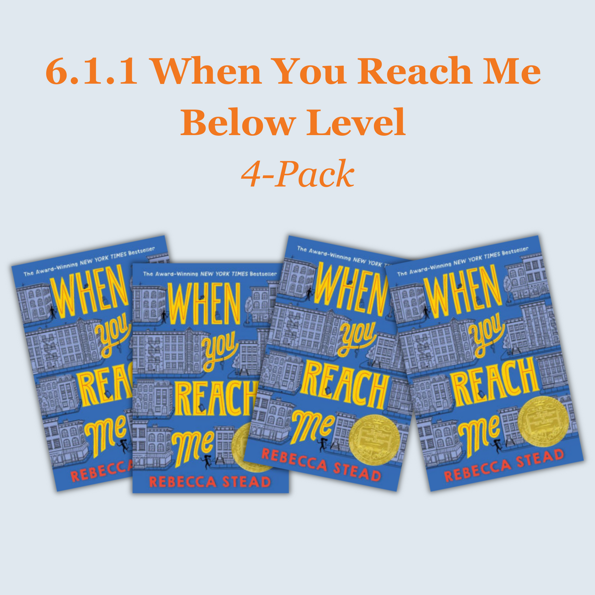 6.1.1 When You Reach Me 4-Pack – Read Side by Side