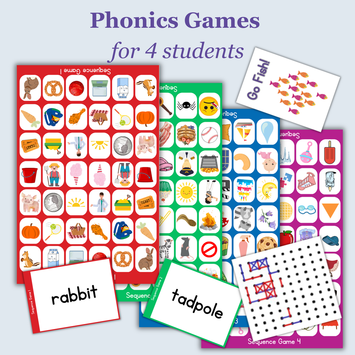 Phonics Games for 4 Students Read Side By Side Phonics Games for 4 Students Read Side By Side
