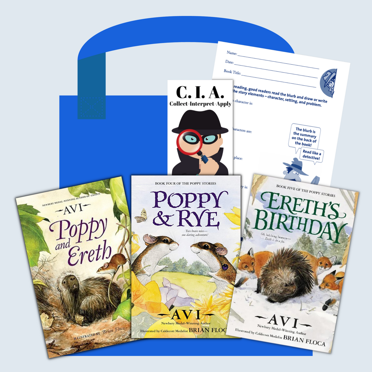 Book Bag - Poppy Series! – Read Side by Side