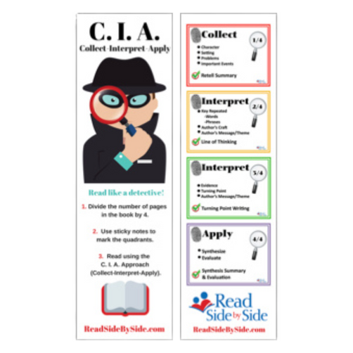 Bookmarks - 30-Pack — Read Side by Side